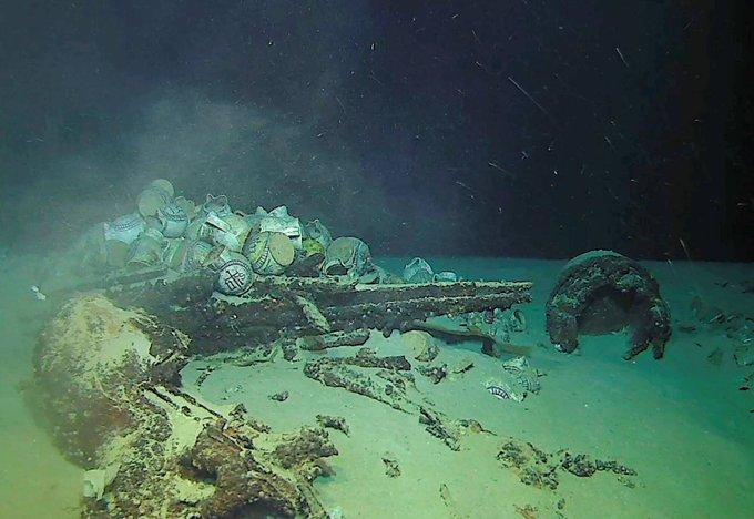 Mediterranean Sea: 16th Century Merchant Shipwreck Found at Record ...